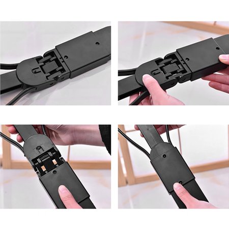 60cm Foldable Pet Pooper Scooper Dog Waste Pickup Tool with Humanized ...