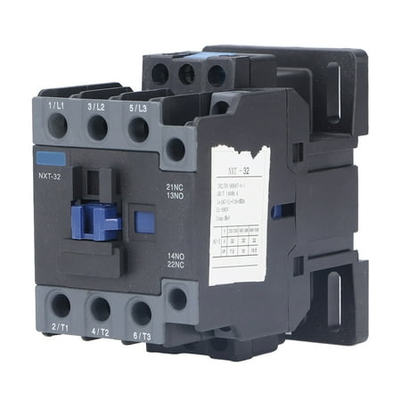 50Hz AC Contactor, DIN Rail Contactors Automatic Switch Function ...