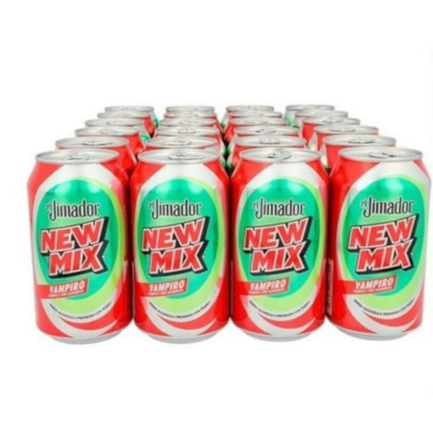 Pack de 24 Bebida Preparada New Mix Jimador Vampiro Lata 350 ml ...