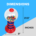 Sweet N Fun 21 Inch Light & Sound Spiral Gumball Bank With 340G ...