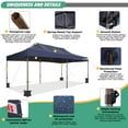 HOTEEL 10x20 Pop Up Heavy Duty Canopy Tent,Commercial Tent Gazebo for ...