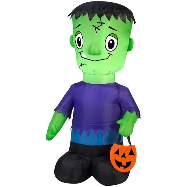 Gemmy 9455023 72 in. Frankenstein Lighted Halloween Inflatable ...