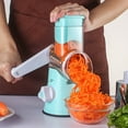 BAOPAI 3-in-1 Multifunctional Vegetable Cutter & Slicer with Removable ...