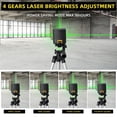 GloBest Portable Laser Level, Green Beam, 100ft/30m, IP54 Waterproof ...