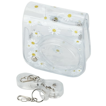 Rdeghly Single Shoulder Camera Bag Transparent Camera Bag Daisy Pattern ...
