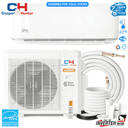 Cooper & Hunter 9000 BTU HYPER Mini Split Air Conditioner Heat Pump 25 ...