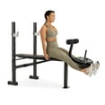 Weider Legacy Standard Bench and Rack, 410 Lb. Total Weight Capacity ...