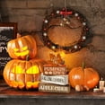 Autumn Harvest Table Decorations/ 4 Pcs Fall Decor Wooden Maple ...