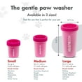 Dexas MudBuster® Pet Paw Washer for Dogs, Large Paw, Green - Walmart.com