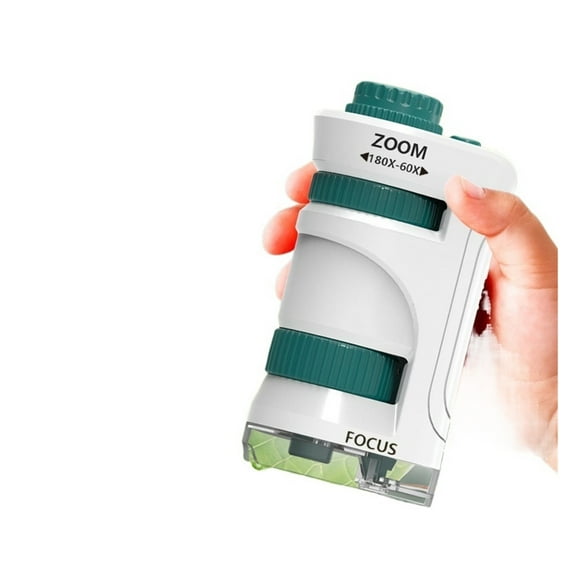 Fridja Portable Pocket Handheld Microscope Toys, Interactive Learning ...