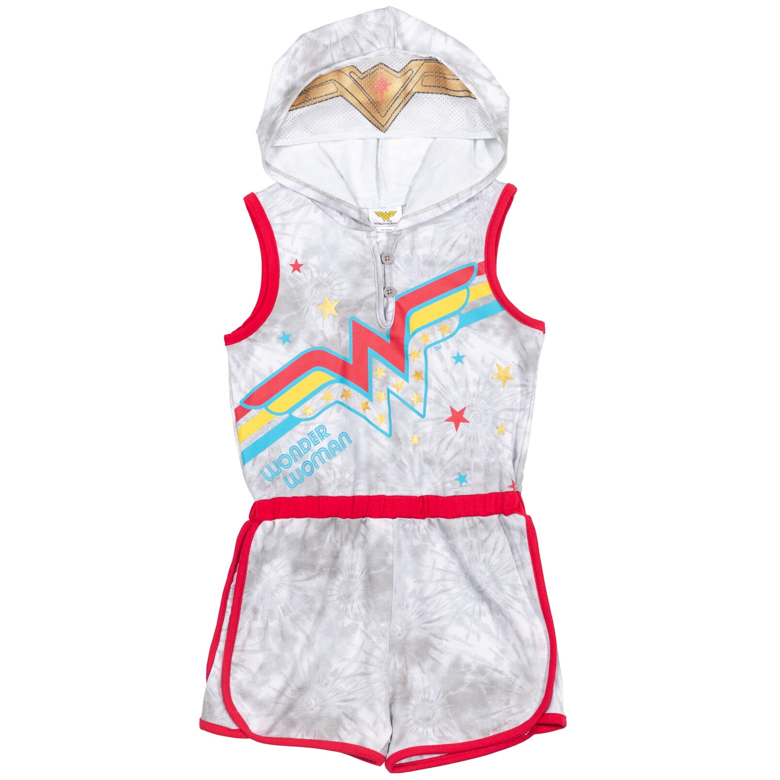 DC Comics Justice League Wonder Woman Little Girls Romper Toddler to ...