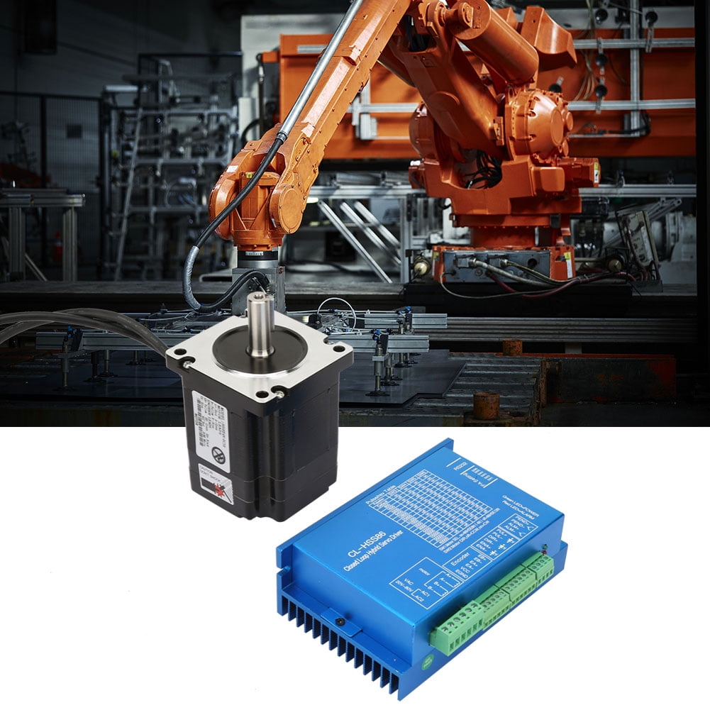 Servomotor paso a paso de bucle cerrado, 200 W, 34, controlador de ...