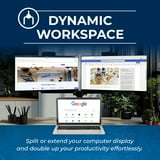 OREI SplitExtend HDMI Adapter, Dual Multiple Monitor Display, 3 Screens ...