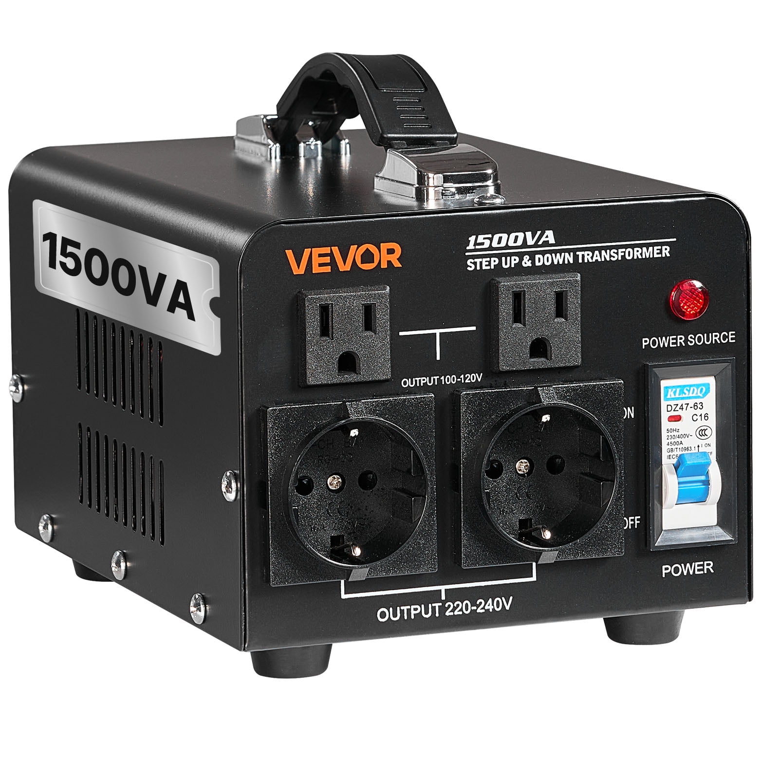 Click here for Vevor Voltage Converter Transformer  1500va  Heavy... prices