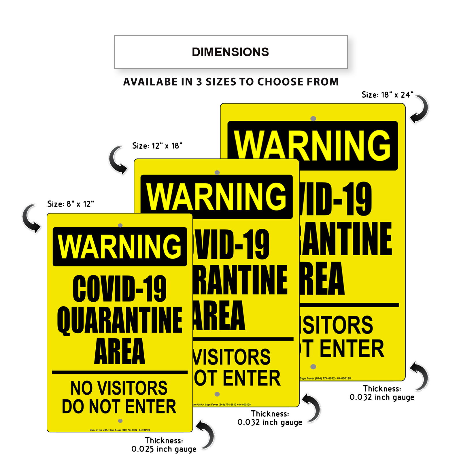 Quarantine Sign