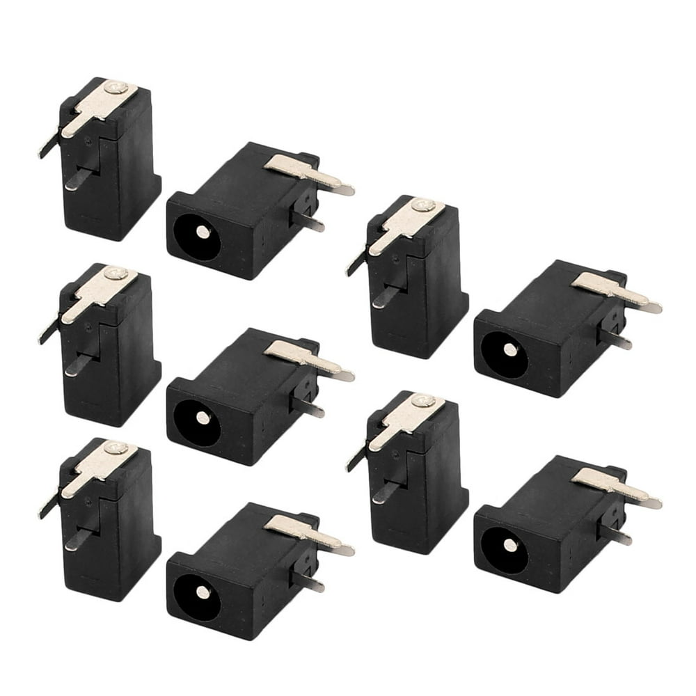 10pcs 3 Pin PCB Mount 3.5x1.1mm Female DC Power Jack Socket Connector ...