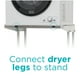 BLACK+DECKER BWDS Washer Dryer Stacking Rack Stand, White - Walmart.com