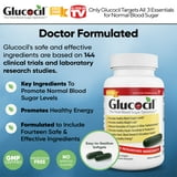 Glucocil 15-Day Supply 60CT – Premium Blood Sugar Support – 2+ Million ...