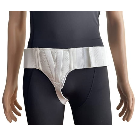 Right Side Inguinal Groin Hernia Truss with Compression Pad - Large ...