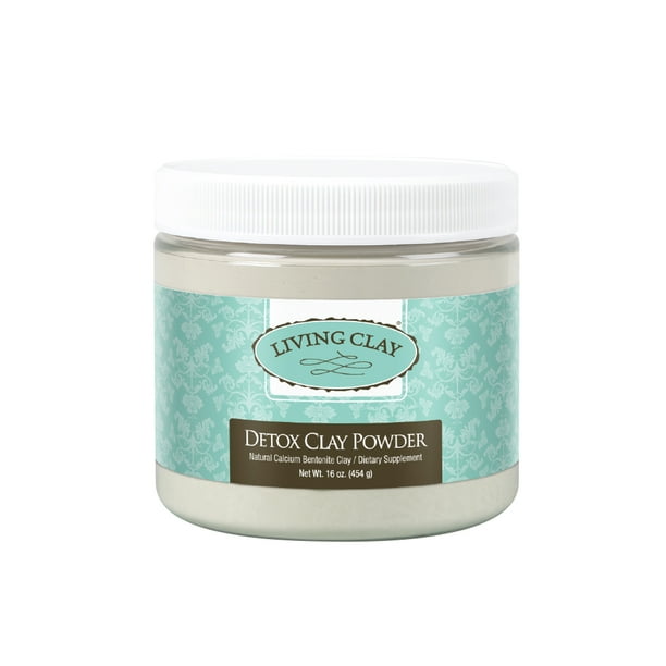 Living Clay® Detox Clay Powder | All-Natural Bentonite Calcium Clay for ...