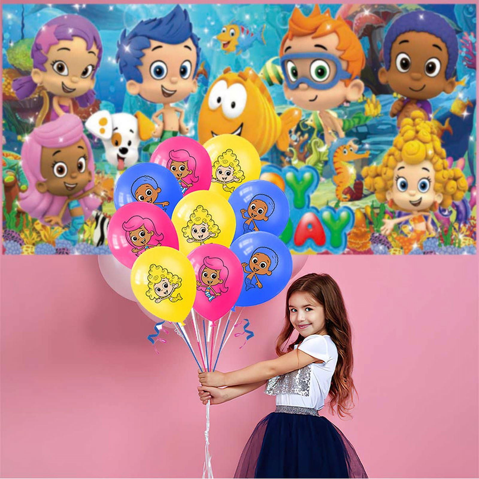 Bubble Guppies Happy Birthday Banner Bubble Guppies Mermaid Zooli