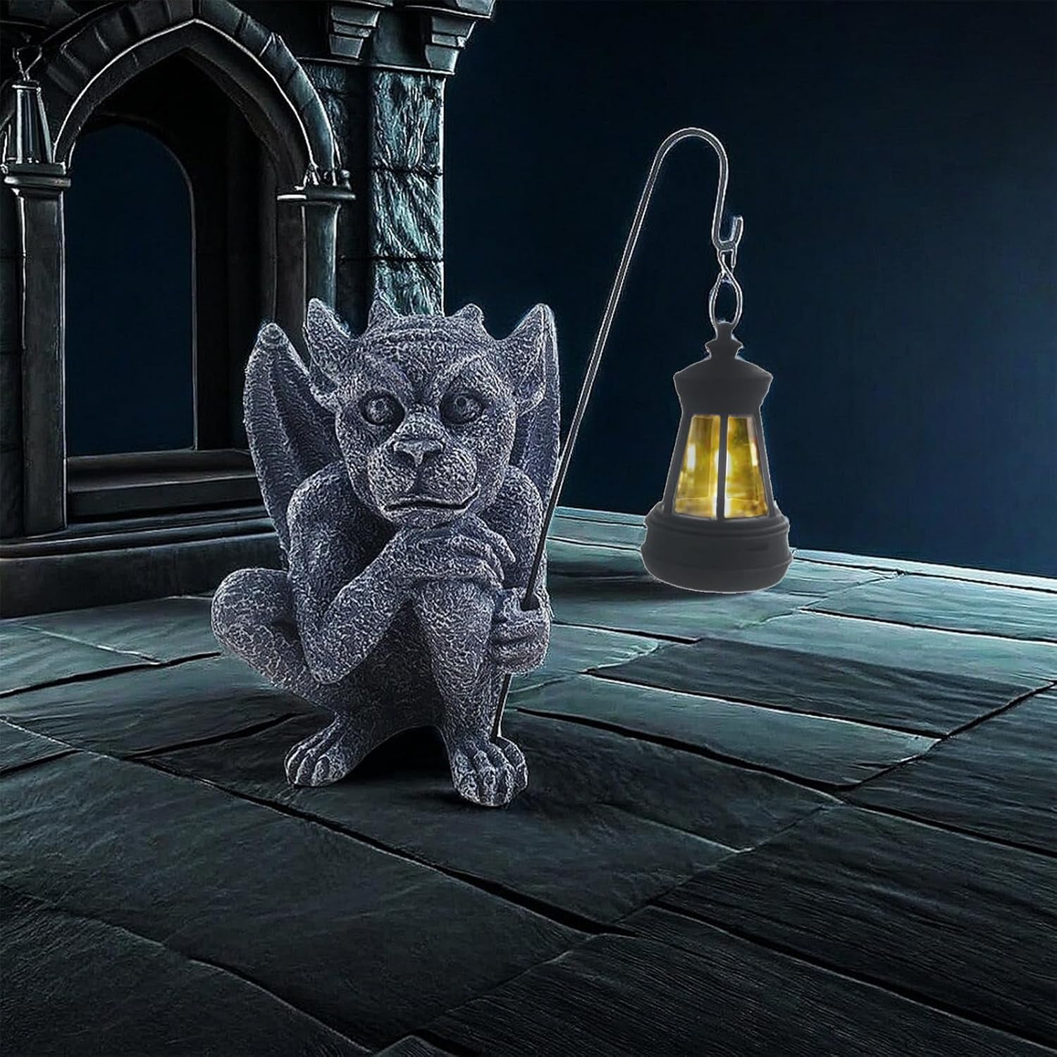 Click here for Unbranded Hugfegwe Gargoyle Statue Light  Hallowee... prices