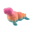 3D Printed Articulated Walrus Figurine Flexible Marine Animal Sculpture ...