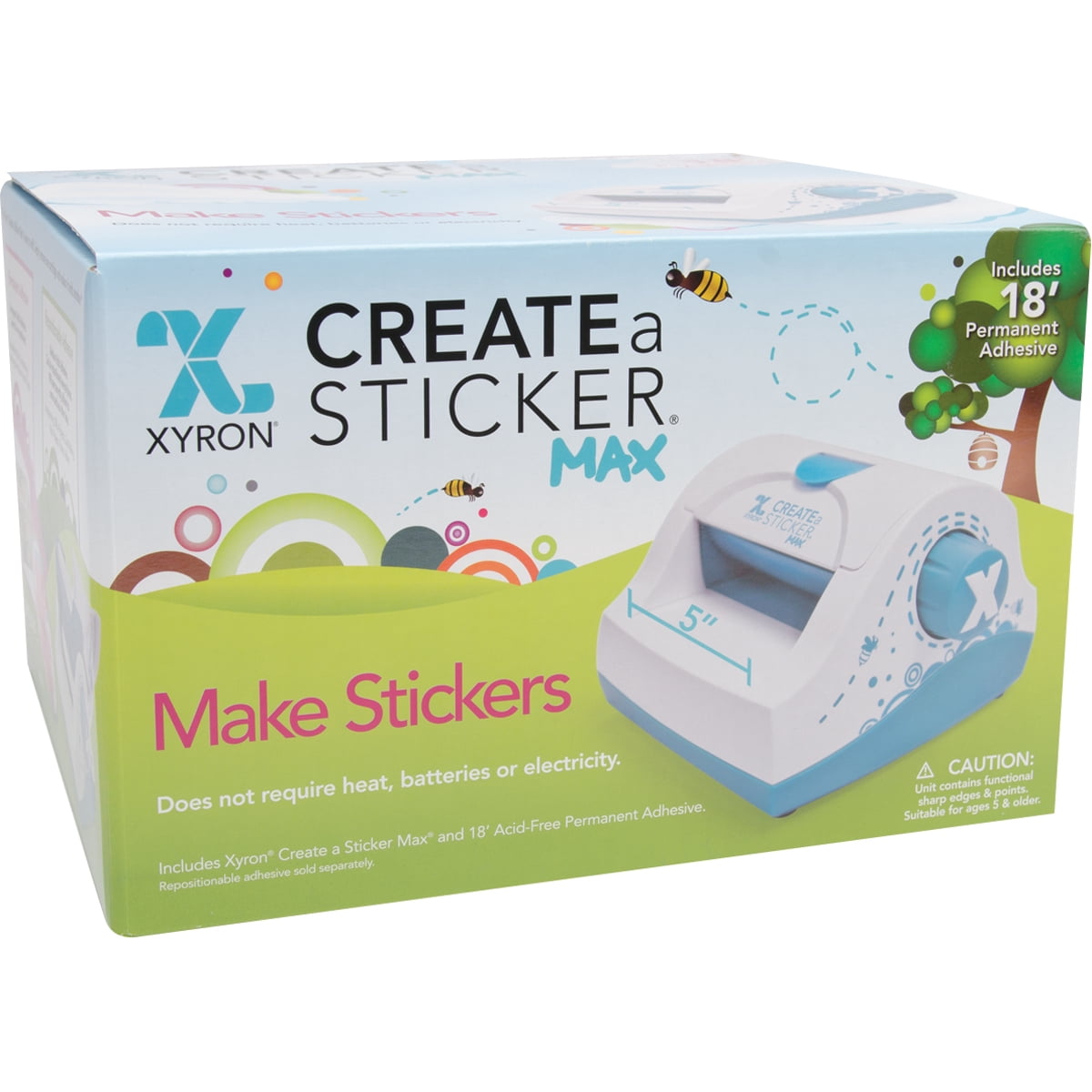 Xyron 250 Sticker Maker Adhesive Runner Machine Xyron Runner Refill ...