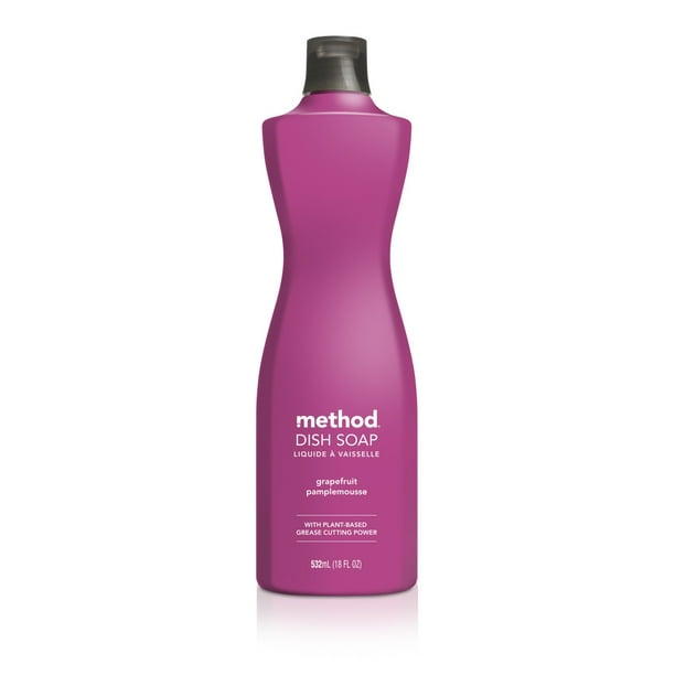 Method Grapefruit Dish Soap, 18 fl oz - Walmart.com - Walmart.com