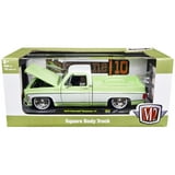 M2 Machines 1973 Chevy Cheyenne 10 Diecast Model Truck, Light Olive ...