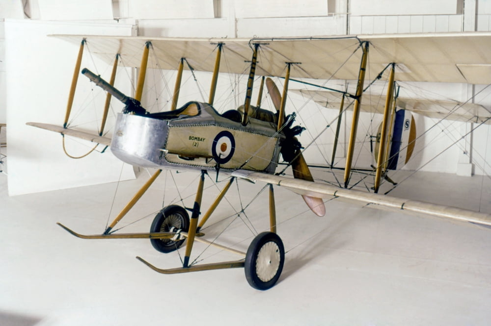 World War I British Plane Nvickers FB5 Gunbus Was The First Operational ...