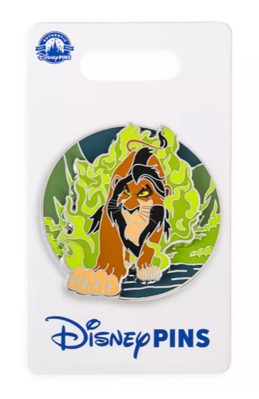 Disney Parks Scar The Lion King Villains Pin New with Card - Walmart.com