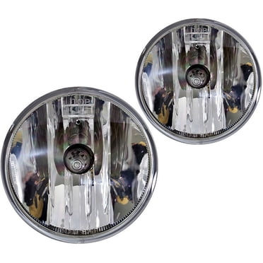 Fog Light For 07-11 Jeep Wrangler Clear Lens, Pair - Walmart.com
