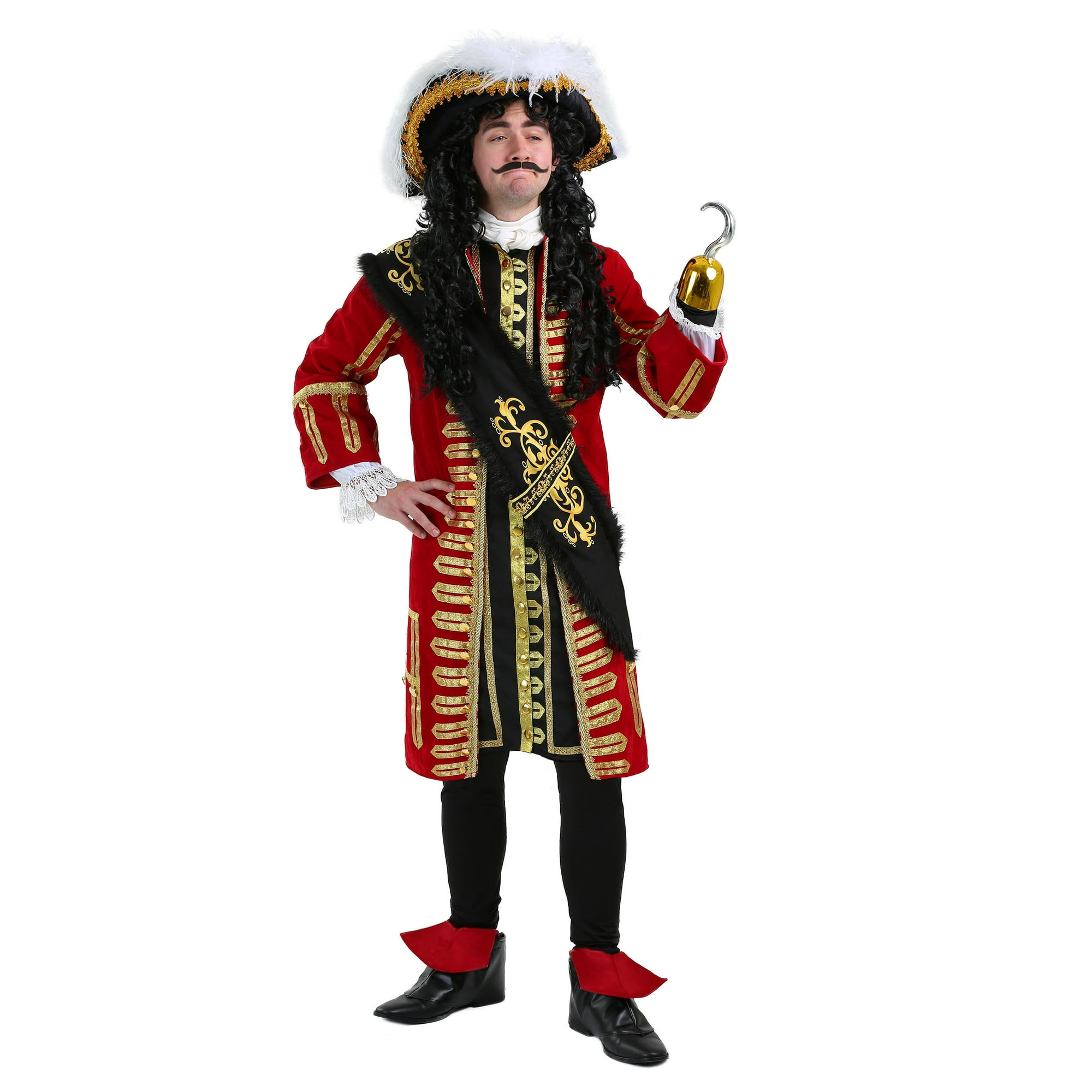 Click here for Fun Costumes Elite Captain Hook Costume Captain Ho... prices
