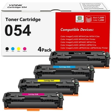 2 Pack 054 3024C001 Black Toner Cartridge: Compatible CRG 054 3024C001 ...
