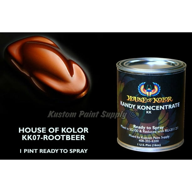 Root Beer Kandy KK07 House of Kolor 1 Pint Can Ready To Spray - Walmart.com