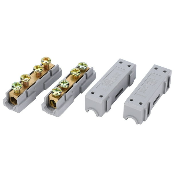 Splice Connector Box,2Pcs I‑Type Terminal Block Splicing Terminal Quick ...