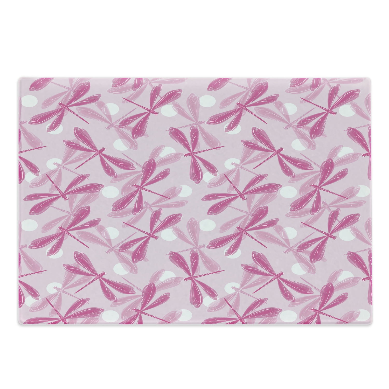 Dragonfly Cutting Board, Vibrant Spring Theme Beauty Pattern with ...