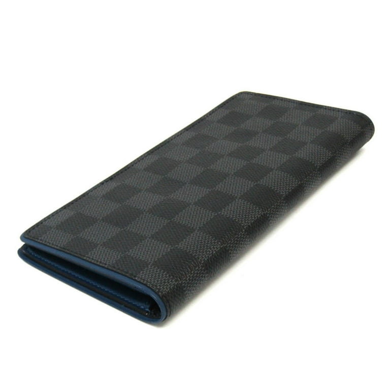 stores shop Louis Vuitton Damier Graphite Porte feiulle Graphite Brazza ...