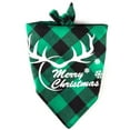 DOPI Dog Bandanas Eye-catching Wear Resistant Fabric Xmas Themed Dog ...