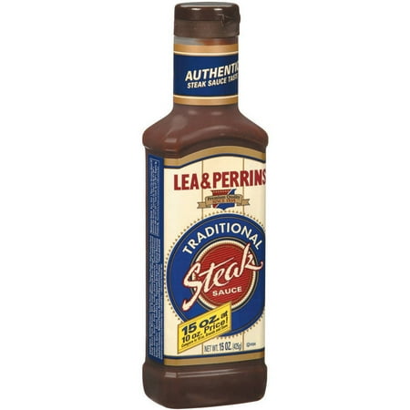 Lea & Perrins Traditional Steak Sauce, 15 oz - Walmart.com
