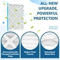 AMI PARTS 16x25x1 MERV 8 Pleated Filter, Electrostatic Design Removes ...