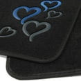 BDK Blue Love Hearts Pattern Car Floor Mats, 4 Pieces - Walmart.com