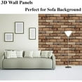 Self Adhesive 3D Wall Panels Sticker,10-Pack Antique Foam Wall Panel ...