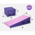 BestMassage, Folding Gymnastics Mat, 48x24 inch, Pink - Walmart.com