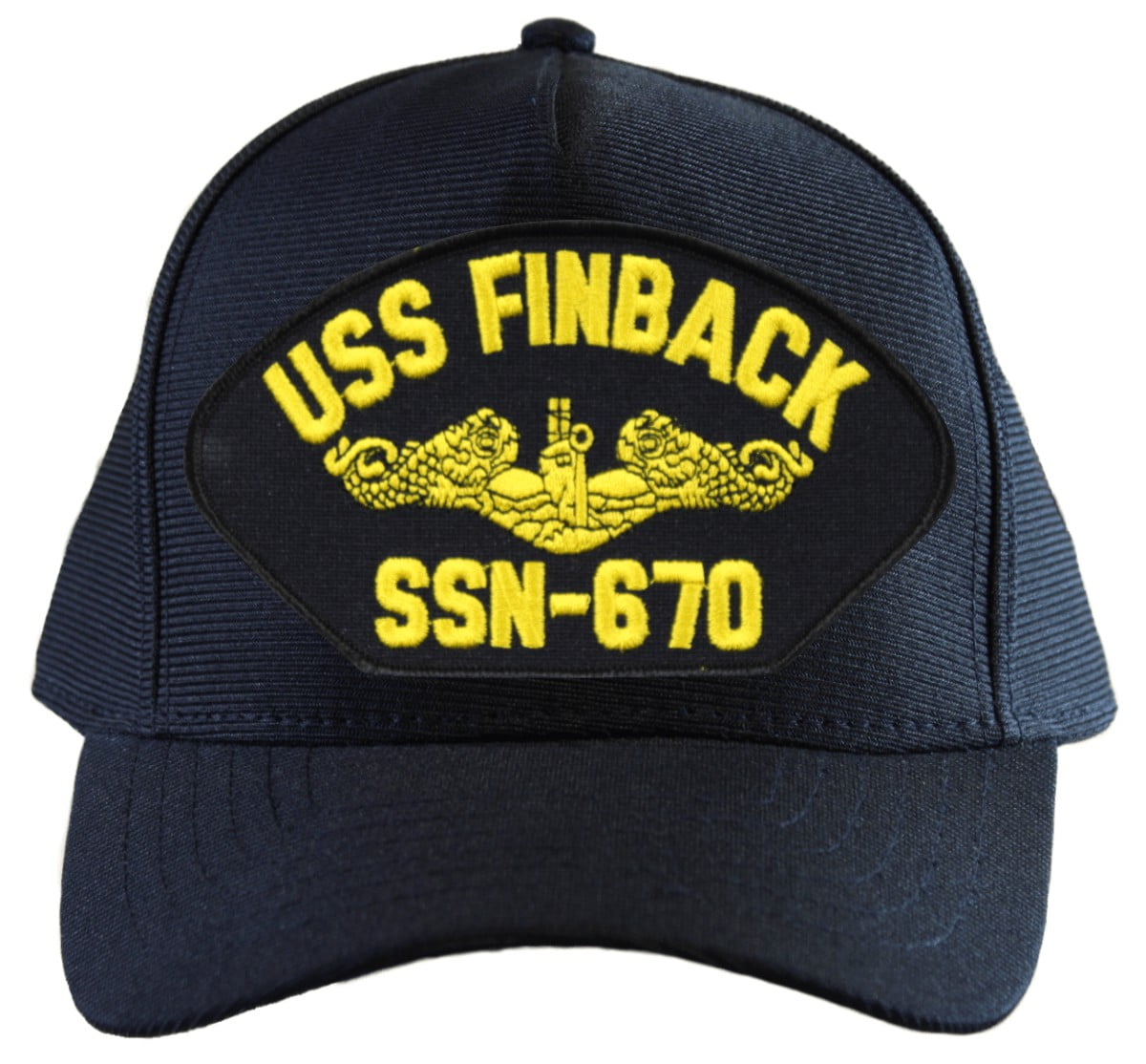 USS Finback SSN-670 ( Gold Dolphins ) Submarine Officers Cap - Walmart.com