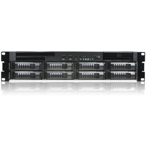 2U 8-Bay Storage Server Rackmount Chassis - Walmart.com