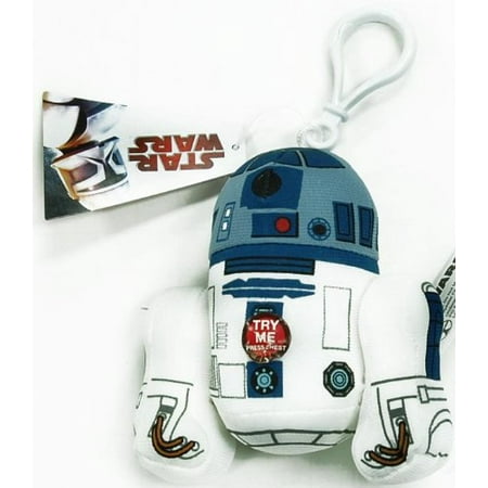 Star Wars Mini Talking Plush Toy Clip On - R2D2 - Walmart.ca