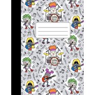 Composition Notebook: Cheese Burger College Ruled Notebook for Girls ...