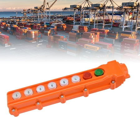 EOTVIA Crane Control Button,Crane Remote Control Hoist Switch Push ...